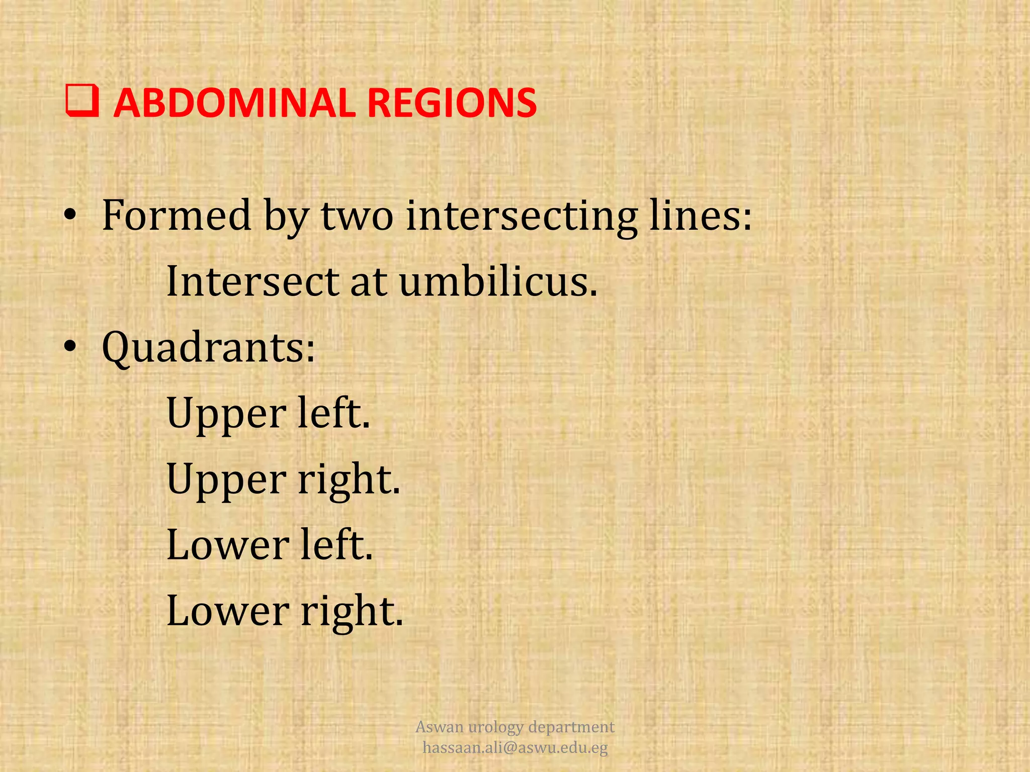 ABDOMINAL WALL ANATOMY | PPTX