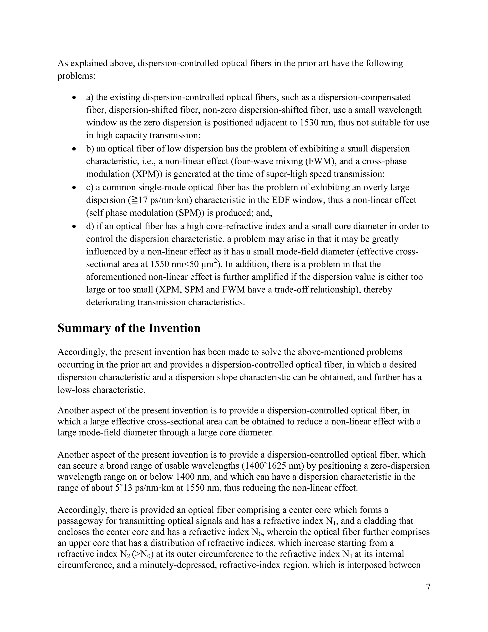 Dispersion Modified Optical Fiber | PDF