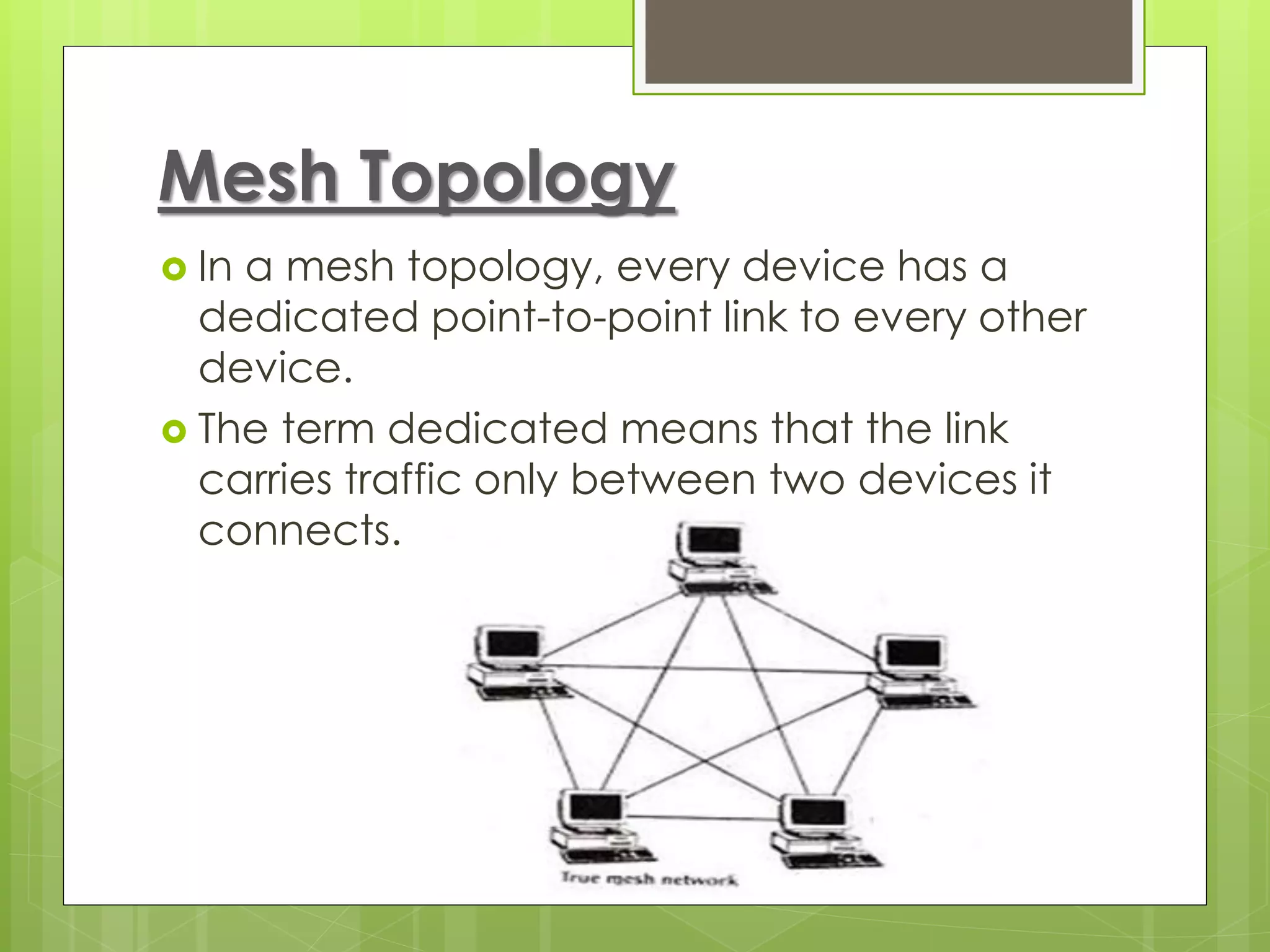 Network topology and media presentation | PDF