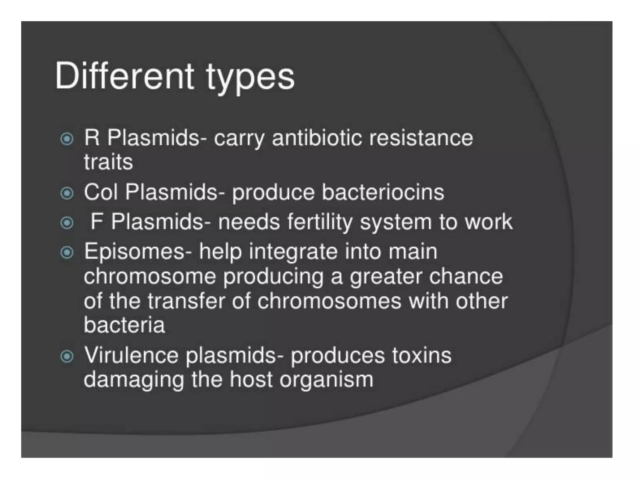 STRUCTURE AND ORGANISATION OF PLASMIDE AND EPISOMES | PPTX