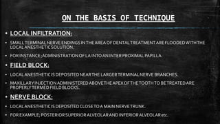 LOCAL ANESTHESIA.pdf | Chemistry | Science