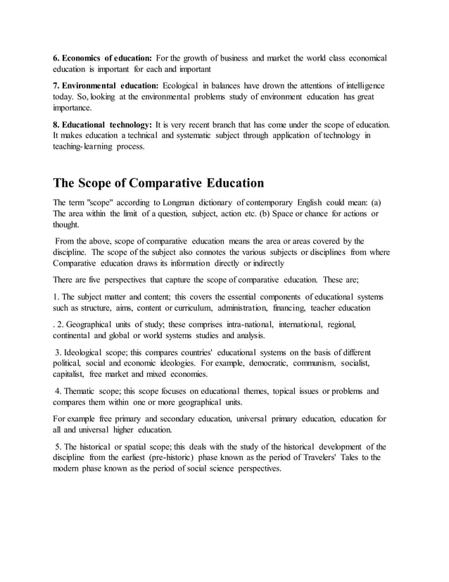 Concept Of Comparative Education PDF concept-of-comparative-education-pdf