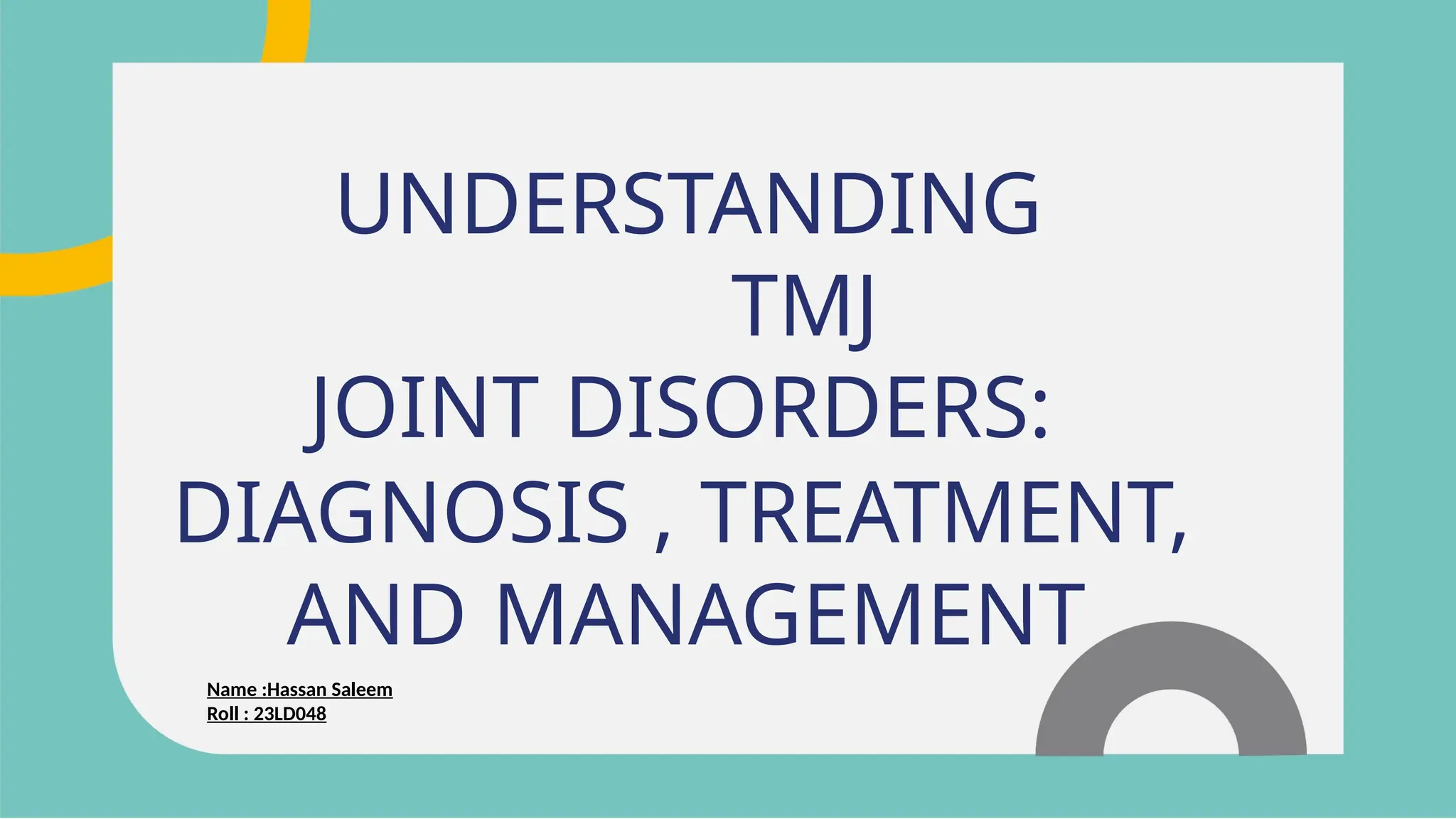 Temporomandibular joint Presentation.pptx
