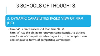 Resource Based view (RBV) and 13 Criticisms | PPTX