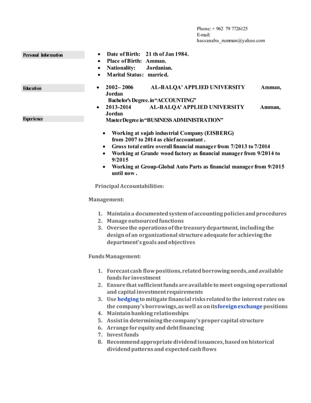 Hassan's resume | DOCX