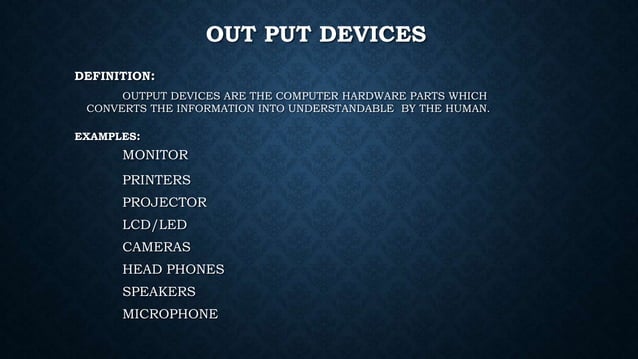 input out | PPTX