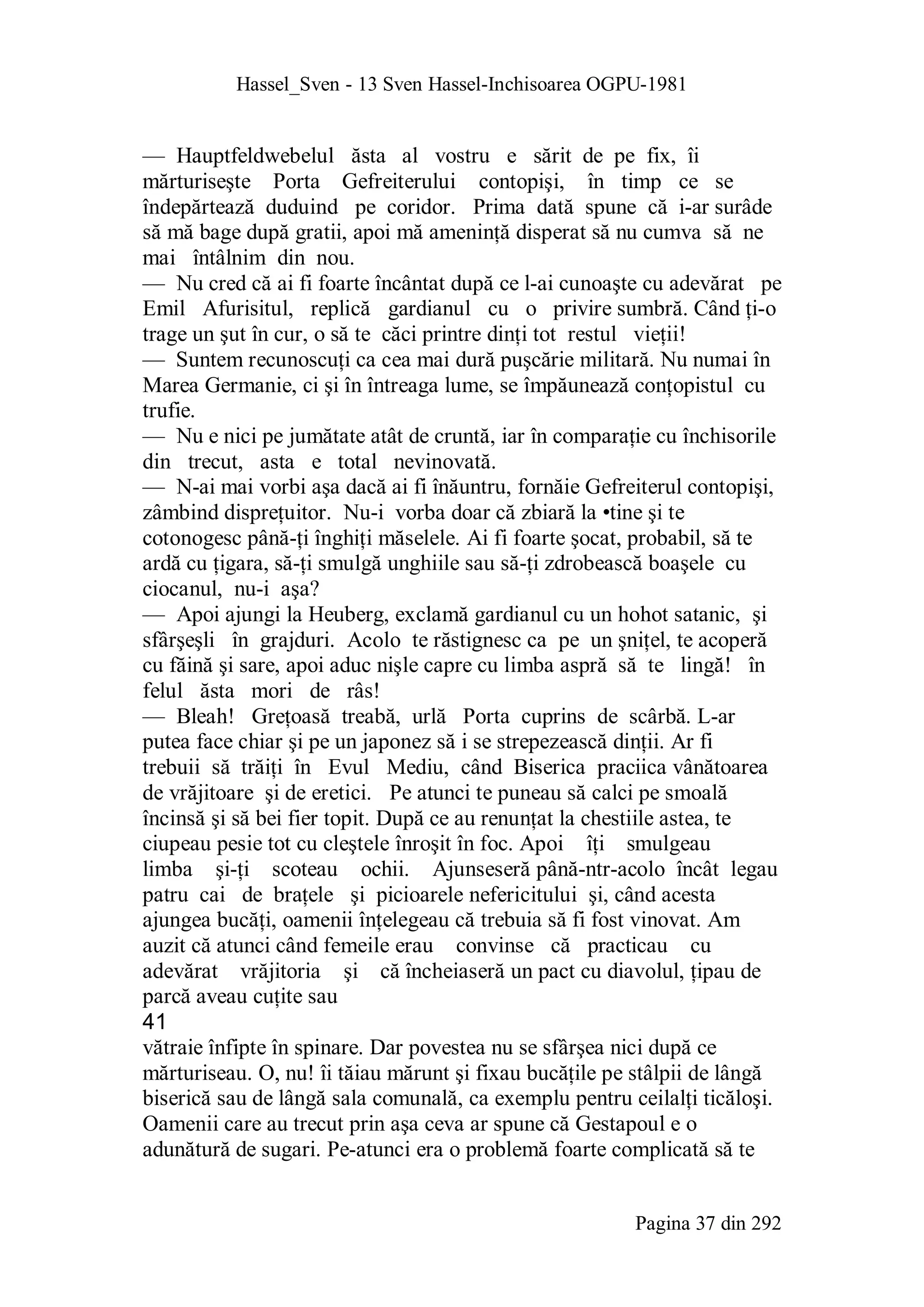 Hassel sven -_13_sven_hassel-inchisoarea_ogpu-1981 | PDF