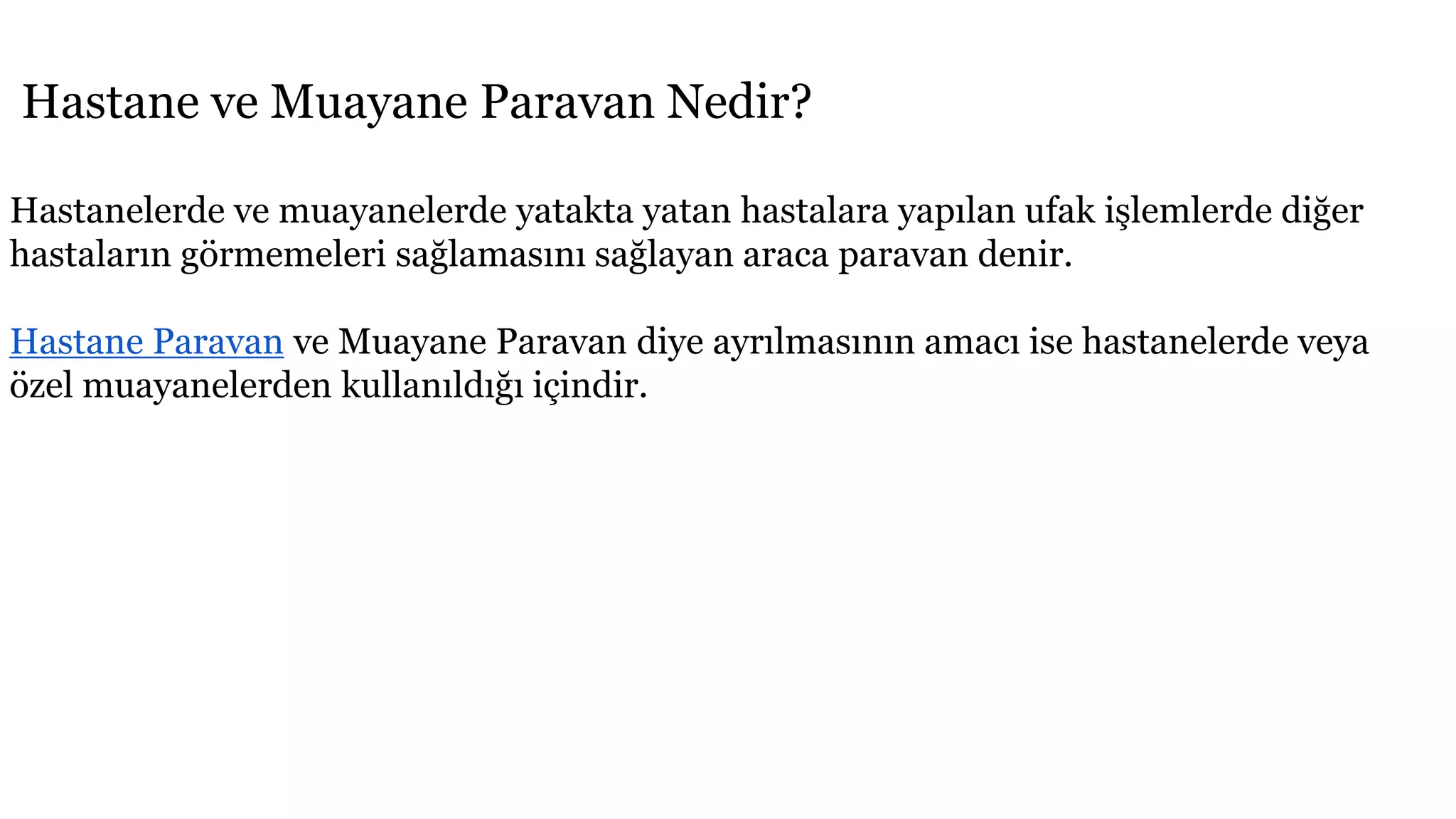 Hastane Paravan - MedikalSaglikUrunleri.com | PPTX