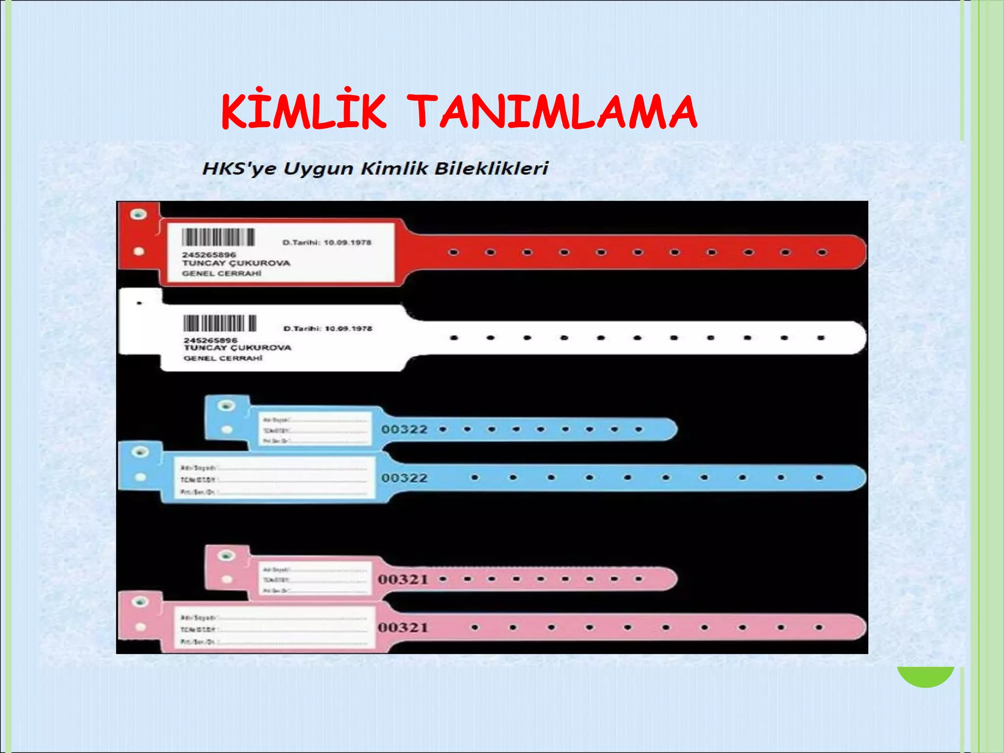 Hasta ve calisan guvenligi kesici delici alet yaralanmalari | PPT