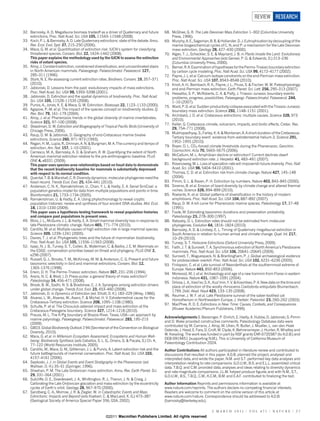 Has the earth sixth mass extinction already arrived 2011 barnosky | PDF