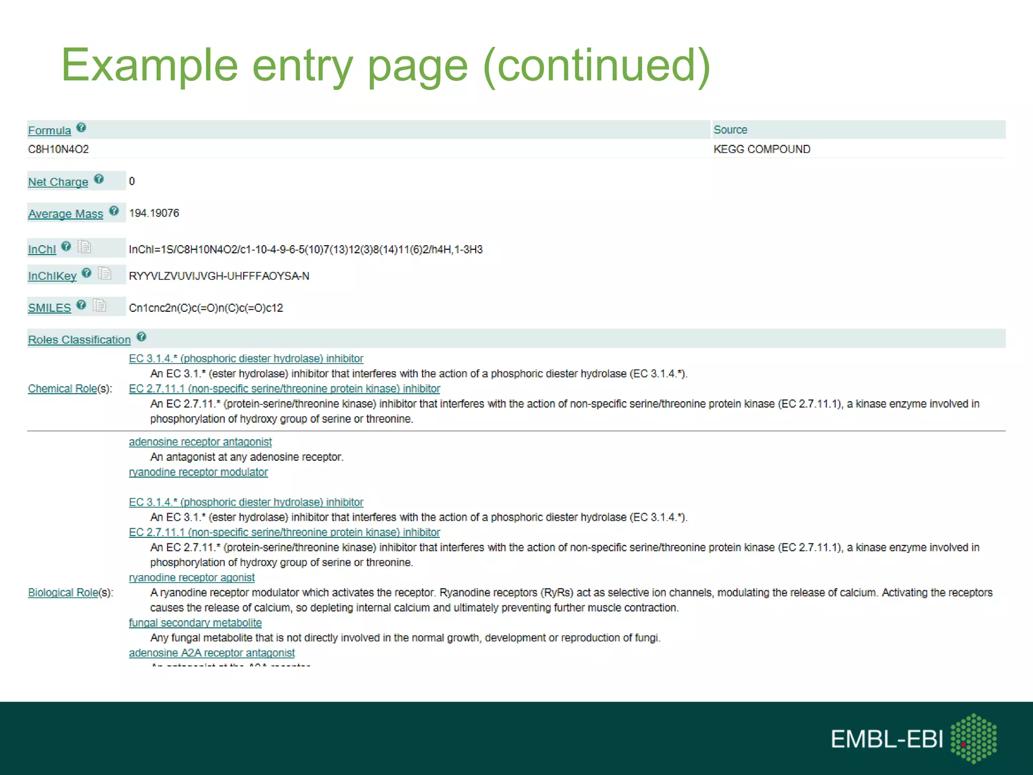 Pipeline for automated structure-based classification in the ChEBI ontology | PPT