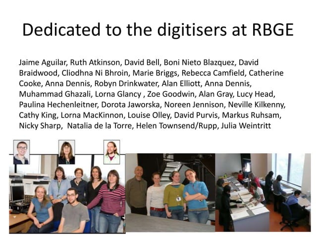 Incorporating OCR into a digitisation and curation workflow | PPT