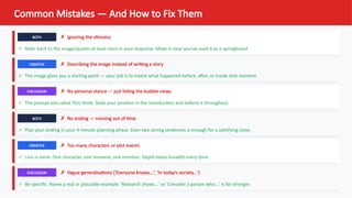 Mastering the HAST Writing Test: Creative and Discussion Task ...