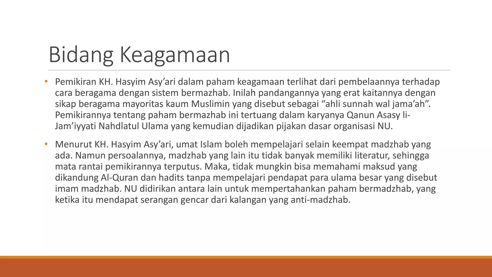 Hasyim Asy'ari | PPTX