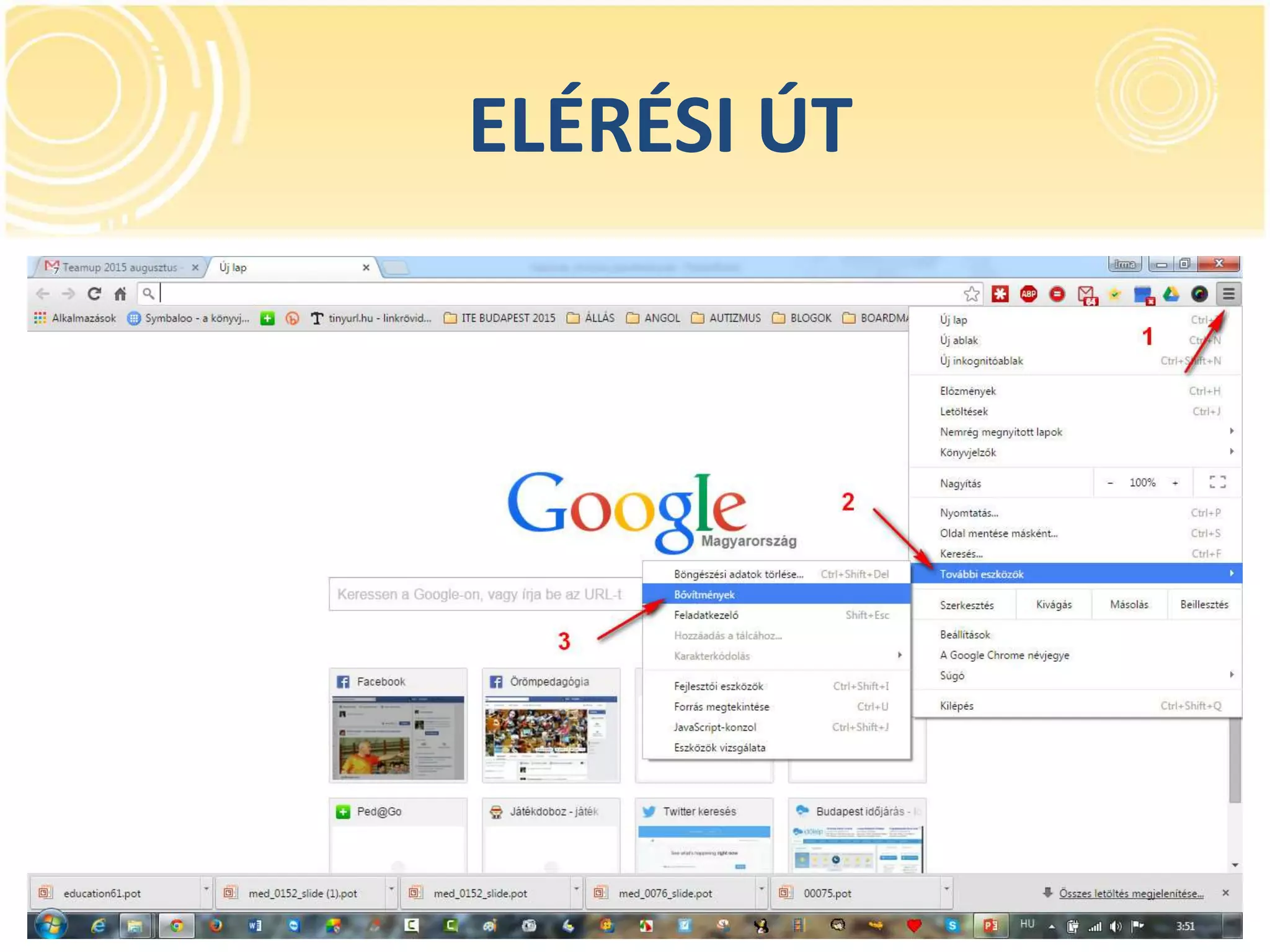 Hasznos Chrome bővítmények | PPT