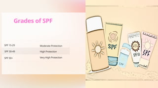 addressing dry skin, acne, sun protection,pigmentation, prickly heat ...