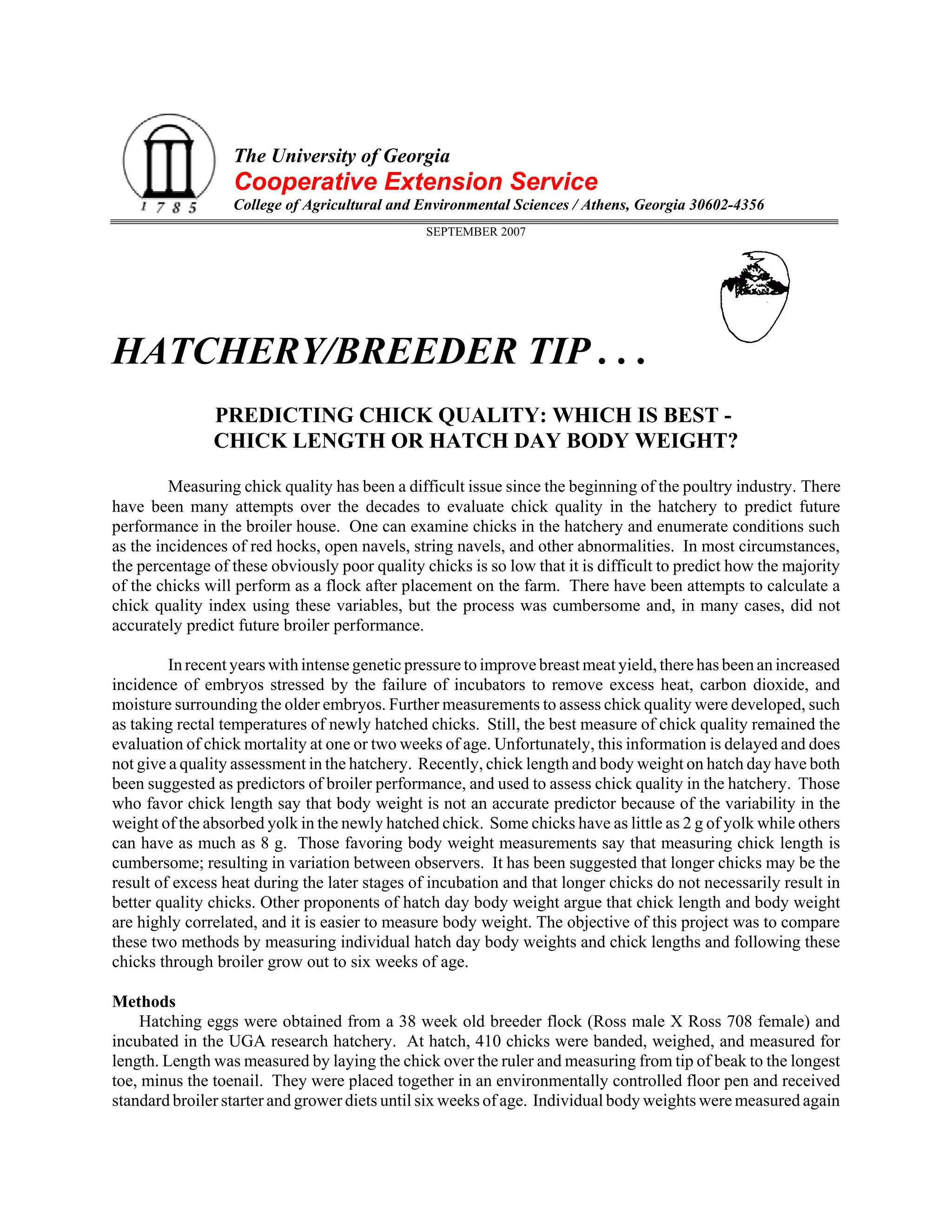 Hatch - breed-chick - quality | PDF