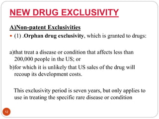 Hatch waxman act & amendments ppt | PPTX