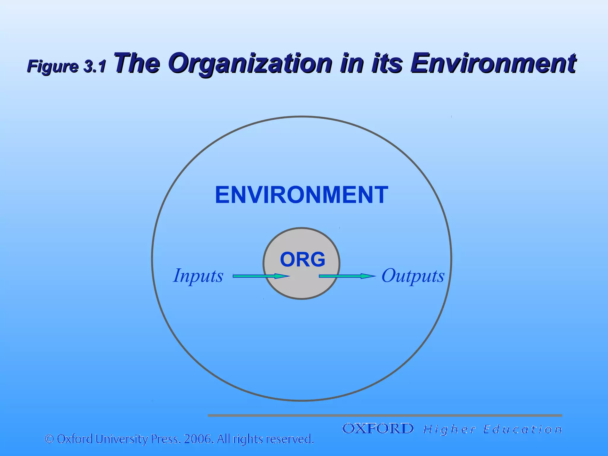 ORGANIZATION AND ENVIRONMENT | PPT