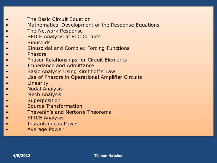 Electrical Engineering Experience