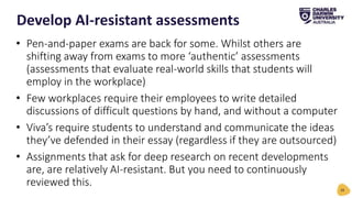 Reimagining authentic curriculum in the age of AI | PPTX