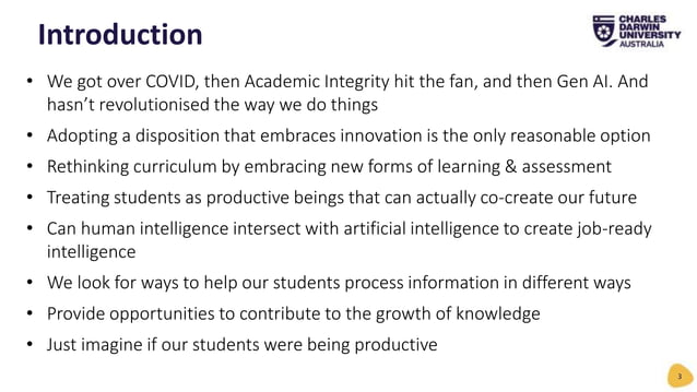 Reimagining authentic curriculum in the age of AI | PPTX