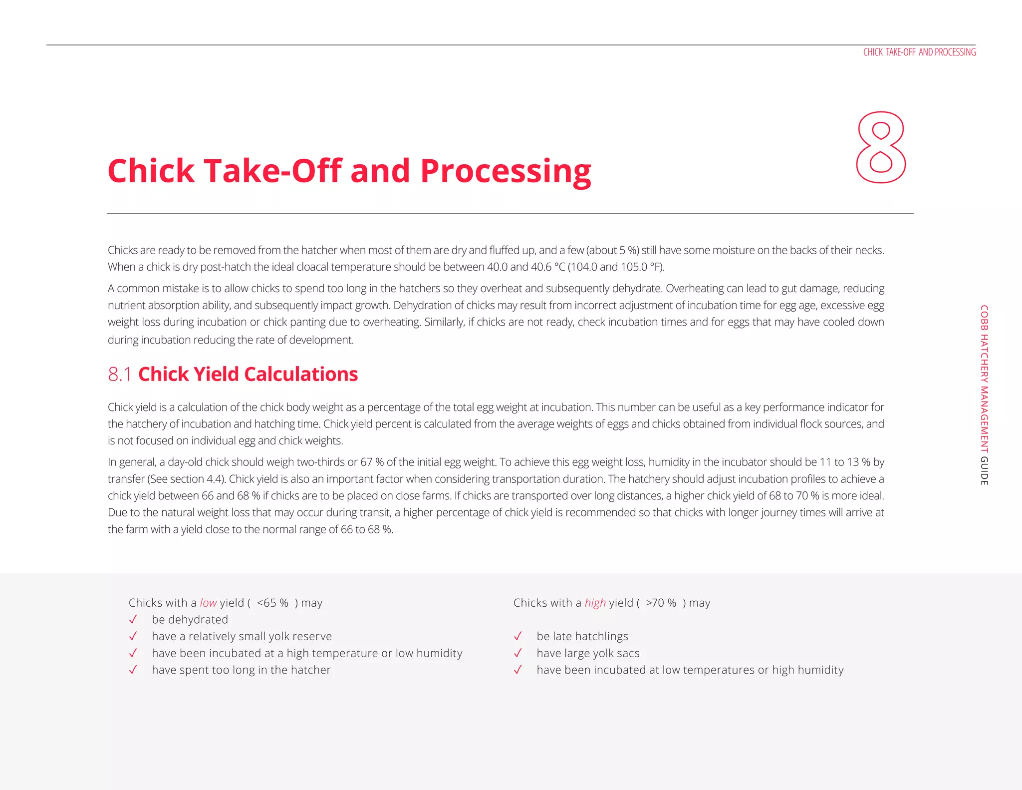 Hatchery guide cobb poultry | PDF | Infertility | Reproductive Health