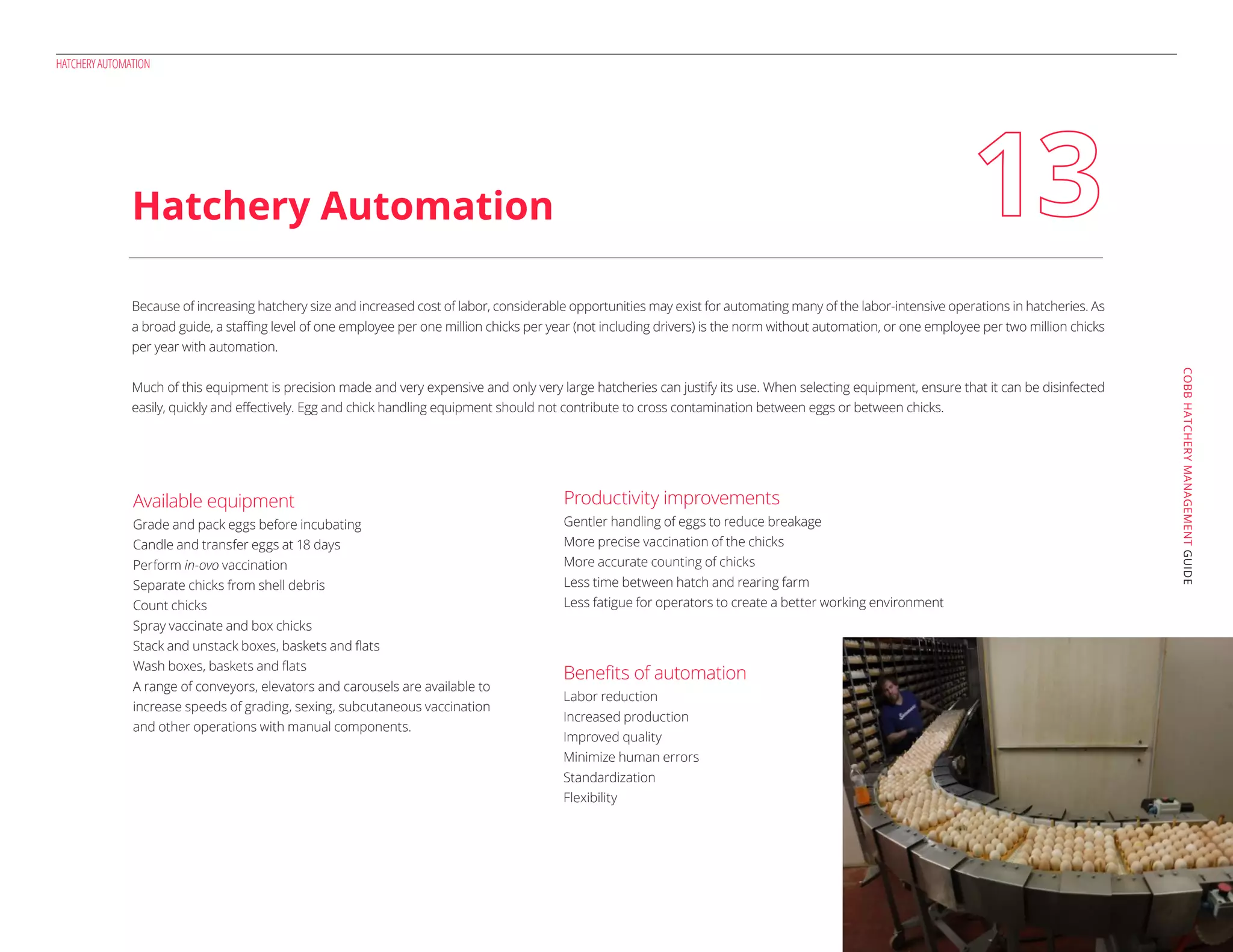 Hatchery guide cobb poultry | PDF