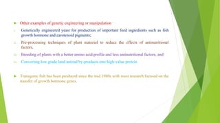Fish Hatchery Management for Maintaining the Genetic Quality | PPTX
