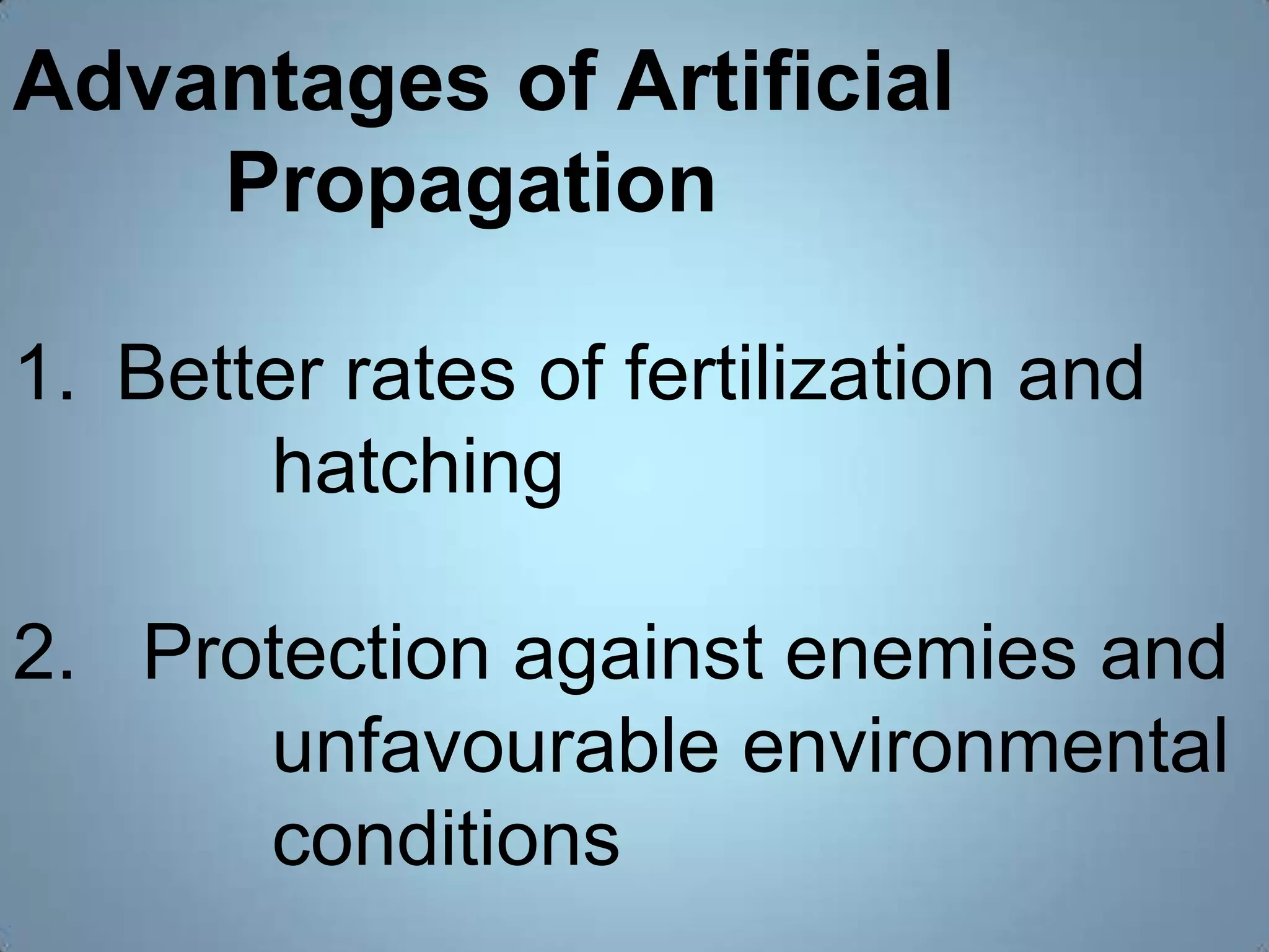 Hatchery management artificial propagation | PPT