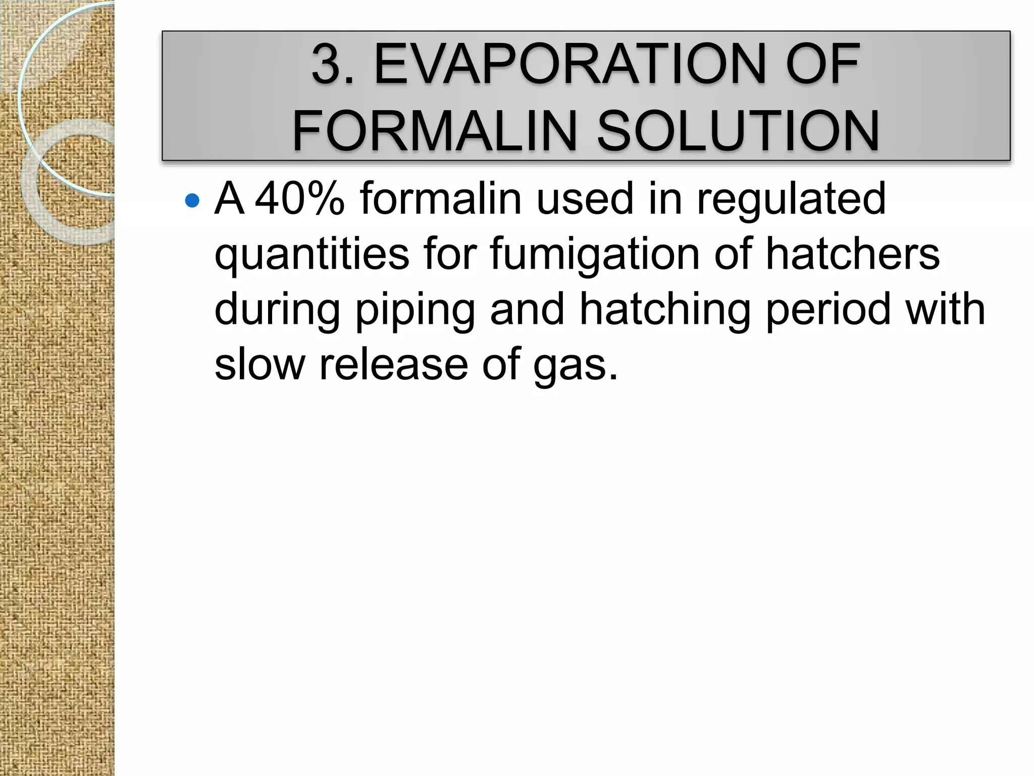 Hatchery management in Poultry (Fumigation) | PPTX