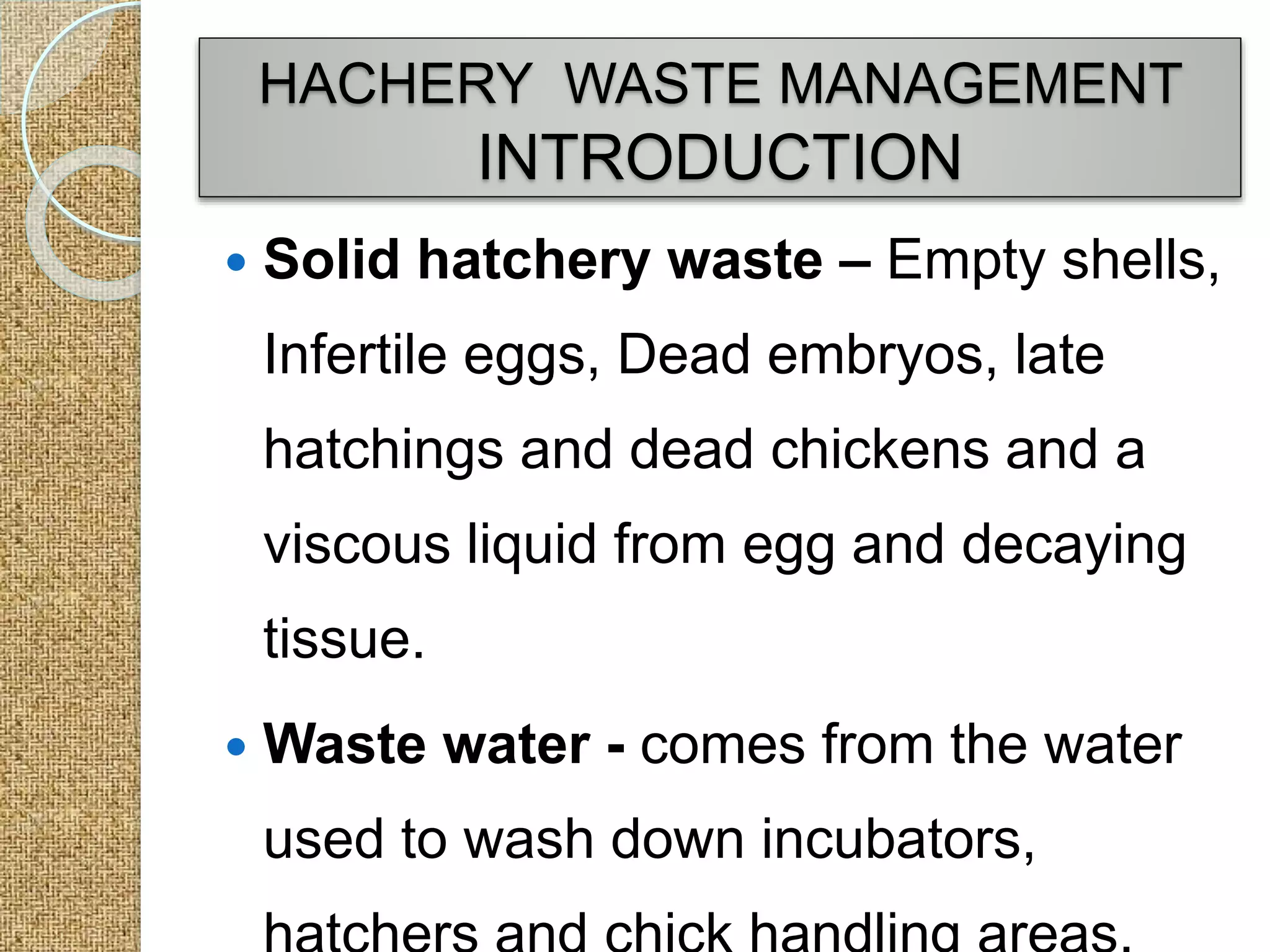 Hatchery management in Poultry (Fumigation) | PPTX