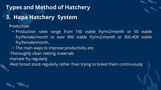 Fish Hatchert powerpoint presentationt.pptx | Zoos & Aquariums ...