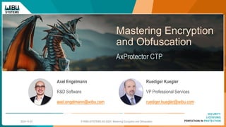 Hatching Ideas: Mastering Encryption and Obfuscation | PPT