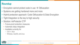 Hatching Ideas: Mastering Encryption and Obfuscation | PPT