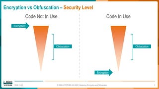 Hatching Ideas: Mastering Encryption and Obfuscation | PPT