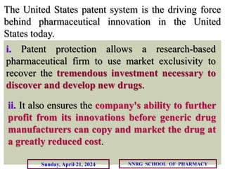 hatchwaxmanact of generic product development | PPT