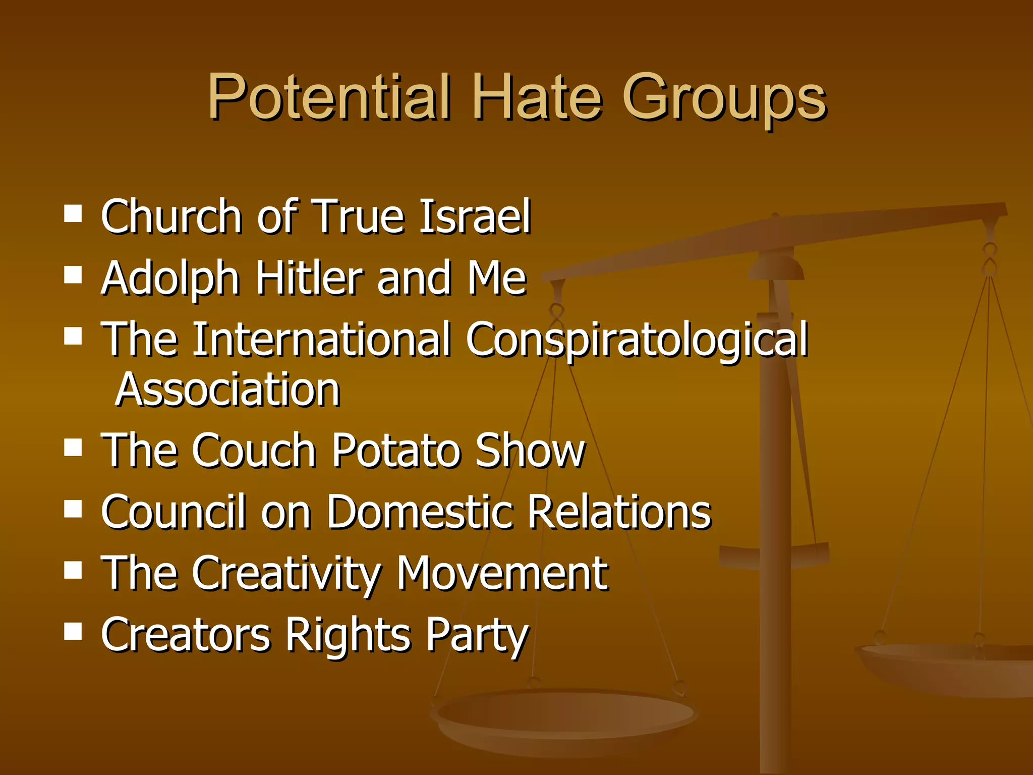 Hate Crimes | PPT