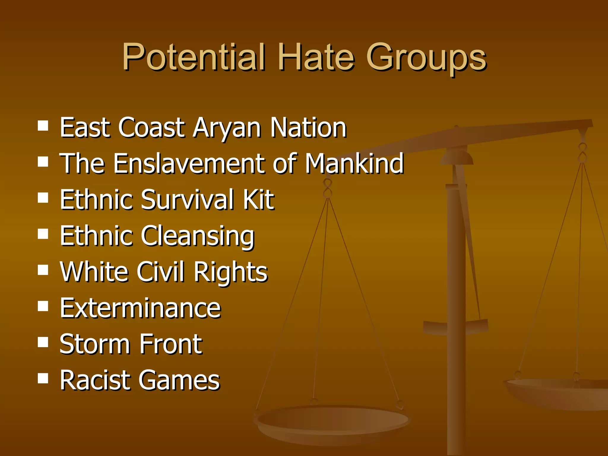 Hate Crimes | PPT