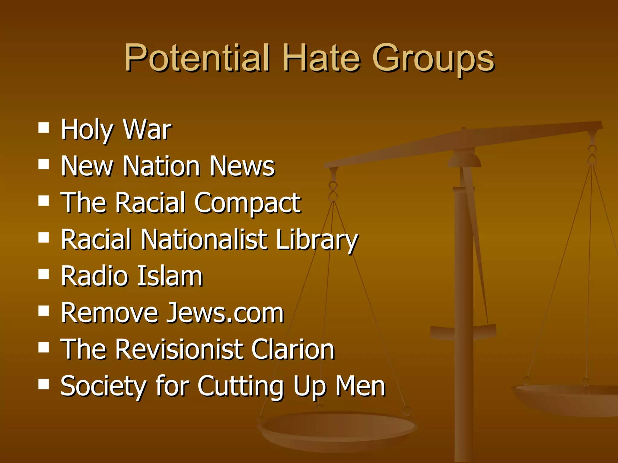 Hate Crimes | PPT