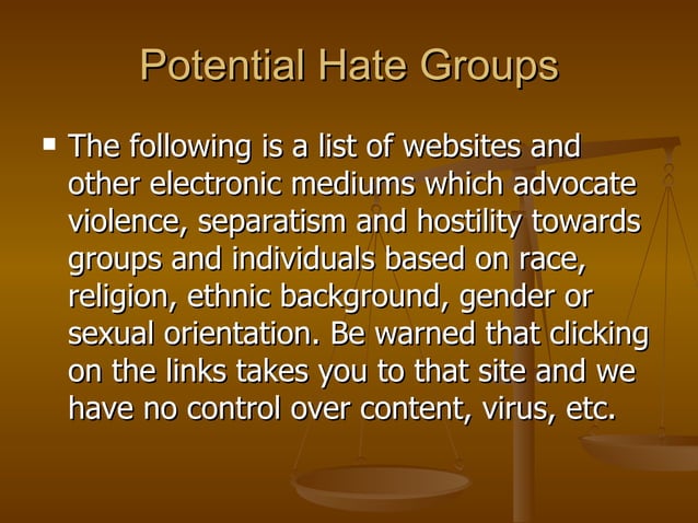 Hate Crimes | PPT