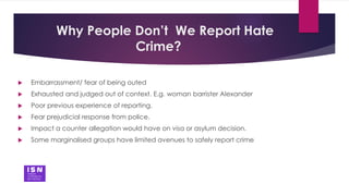 Hate Crime and Bystander Training - 28th October 2020 | PDF