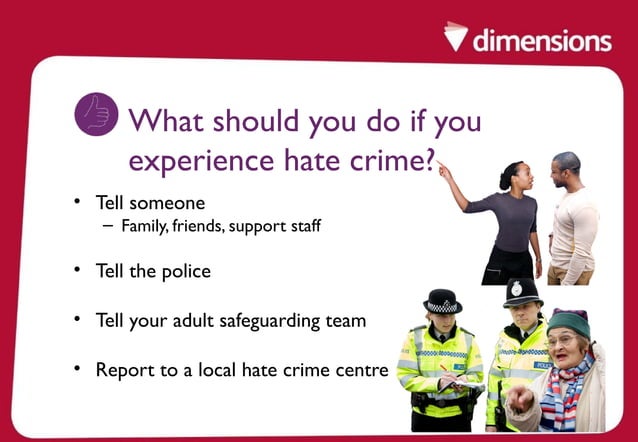 Hate crime workshop - Mark's presentation | PPT