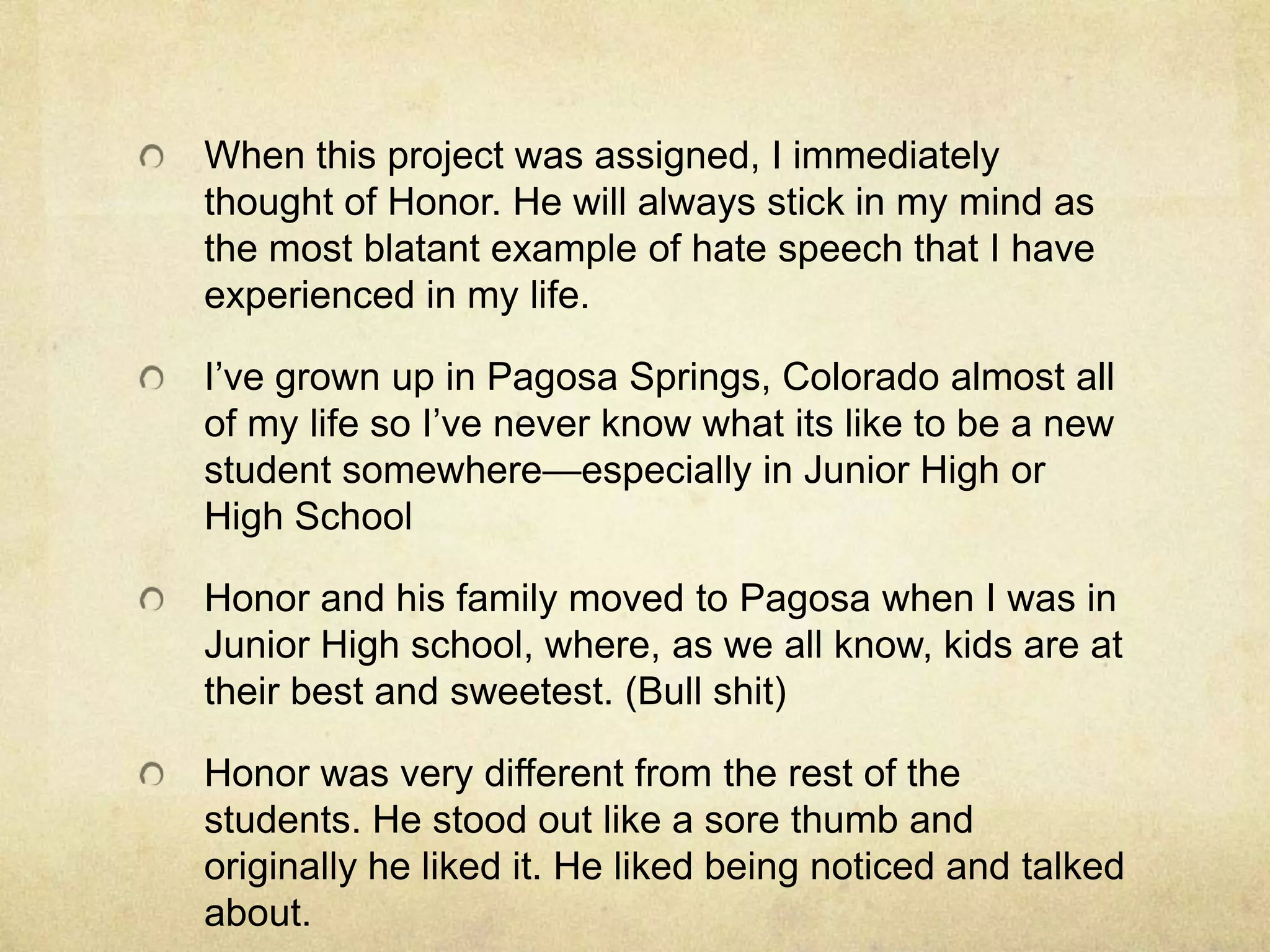 Jenny Low: Where I've experienced hate | PPT