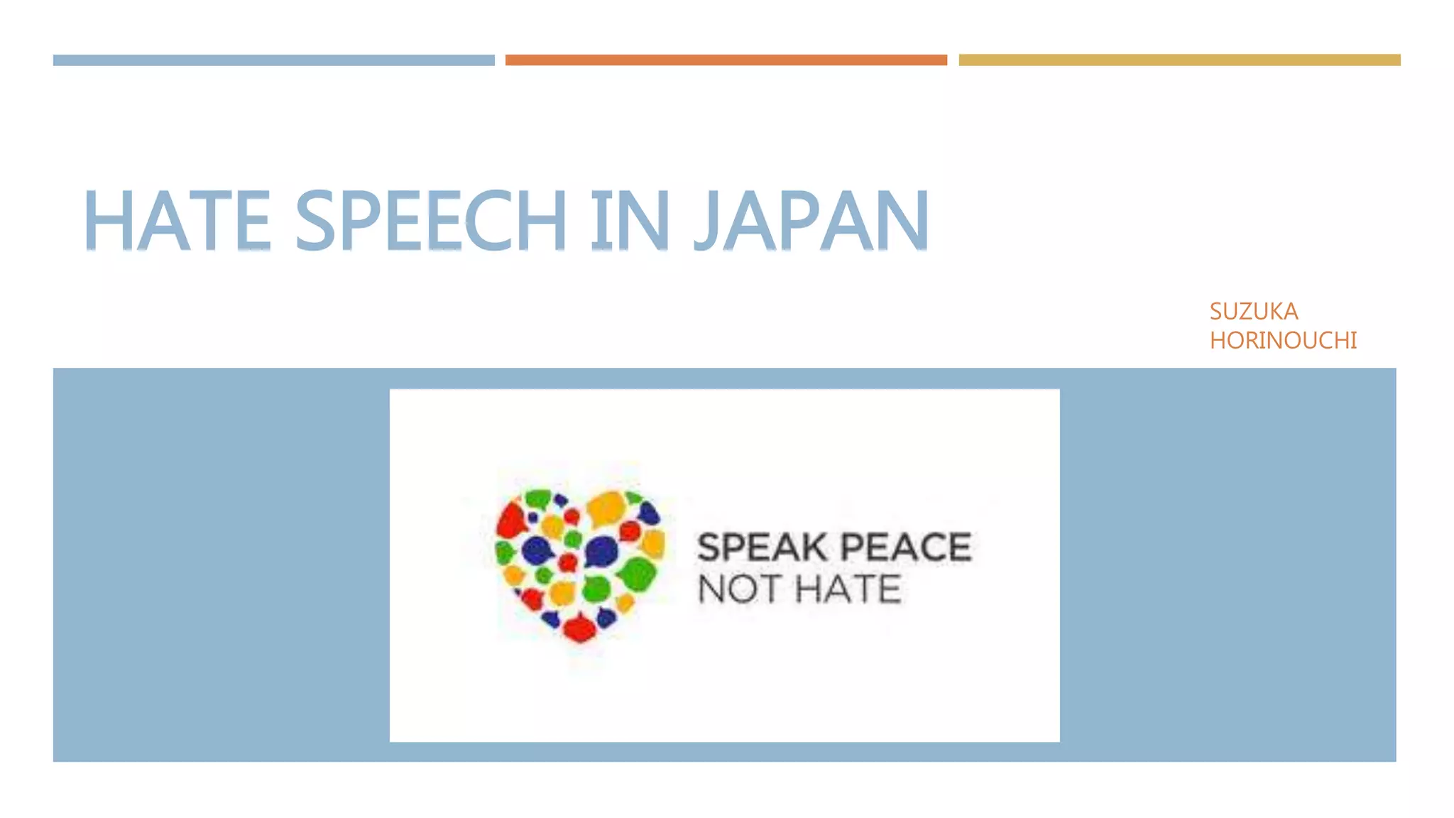 Hate speech | PPTX | Crime & Harmful Acts to Individuals, Society ...