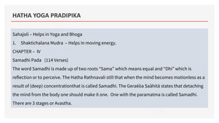 Hatha yoga pradipika | PDF