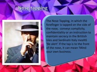 some common gestures and their interpretations | PPTX