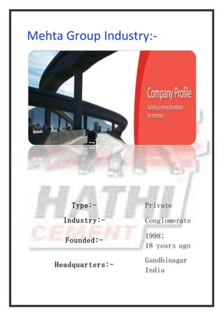 Hathi cement final | DOCX