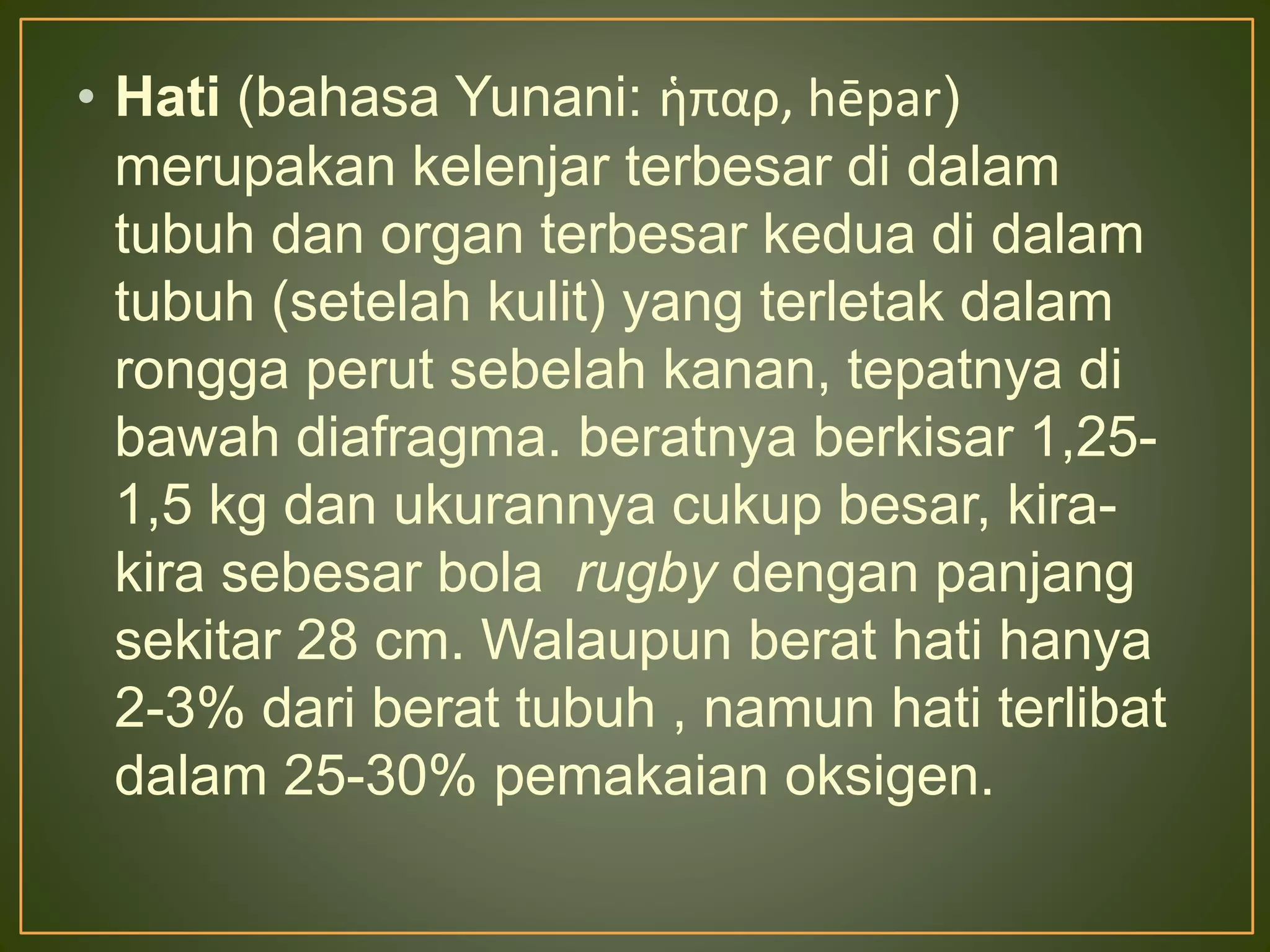 Organ Hati | PPTX
