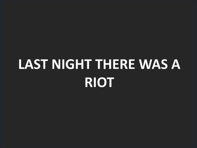Hating Haters - Singapore Riot observations | PPT